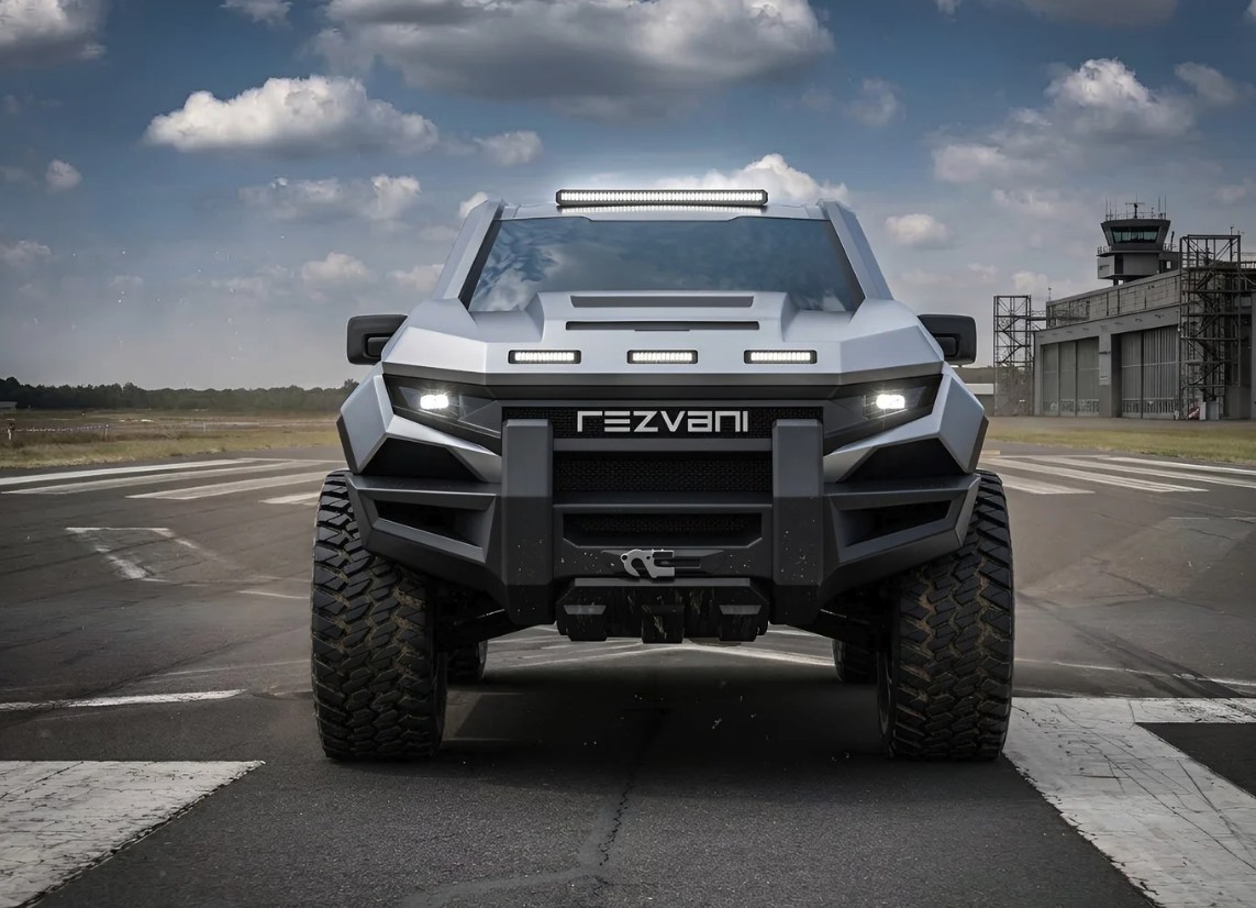 Rezvani just built a pickup that looks ready for the end of the world