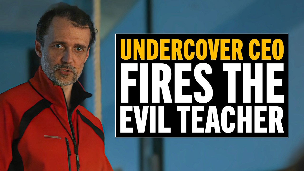 Undercover CEO exposes an evil teacher’s shocking behavior