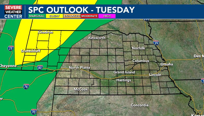Weather pattern remains unsettled through the week
