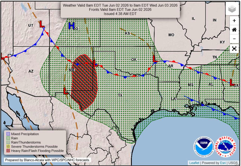 Rain chances increase across Austin area as unsettled pattern returns