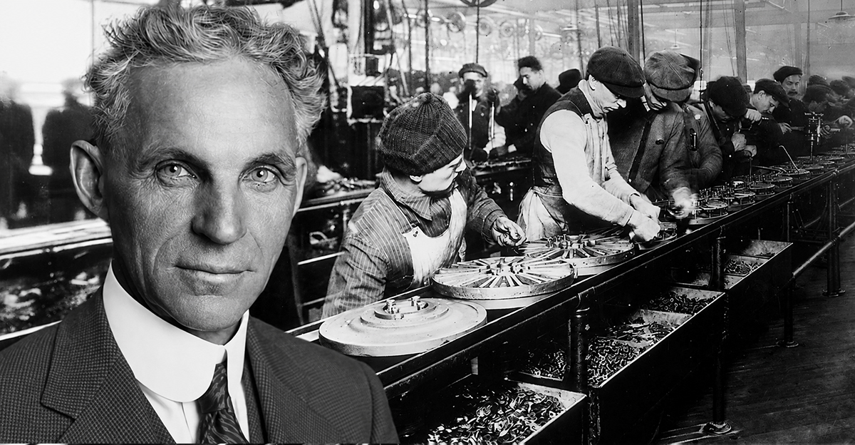 Henry Ford wanted to use Canadian Robertson screws in his car factories ...