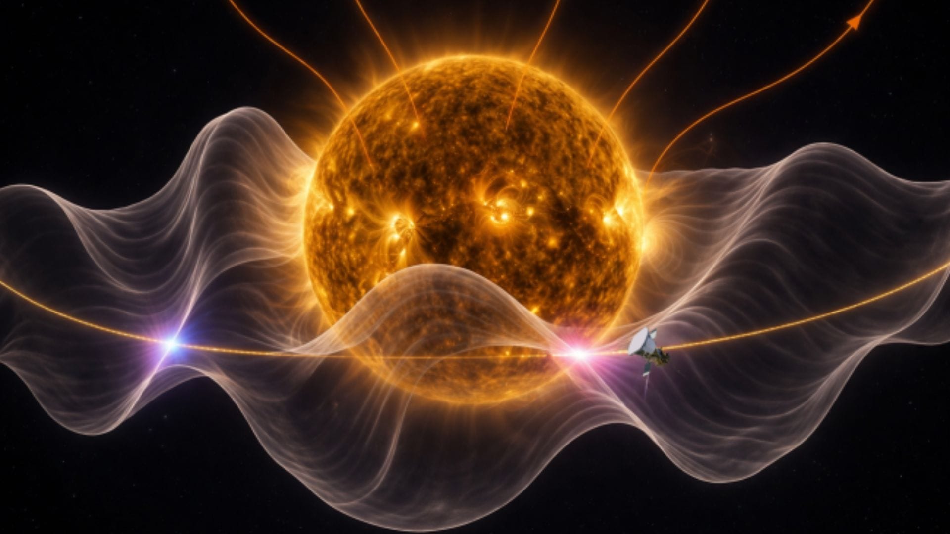 Scientists map proton flows in hammerhead shape around sun