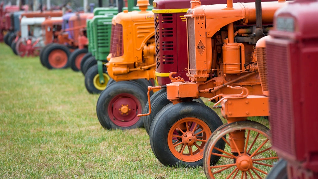 16 rare and historic farm tractors