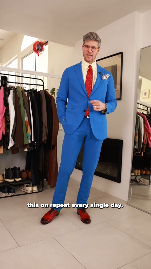 This outfit might just be my inner Superman