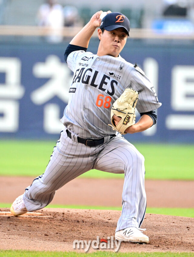 [MD포토] 박준영 '역투'
