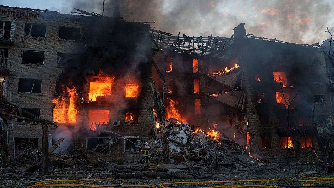 Russia blitzes Kyiv with 600+ drones and missiles after week of warning