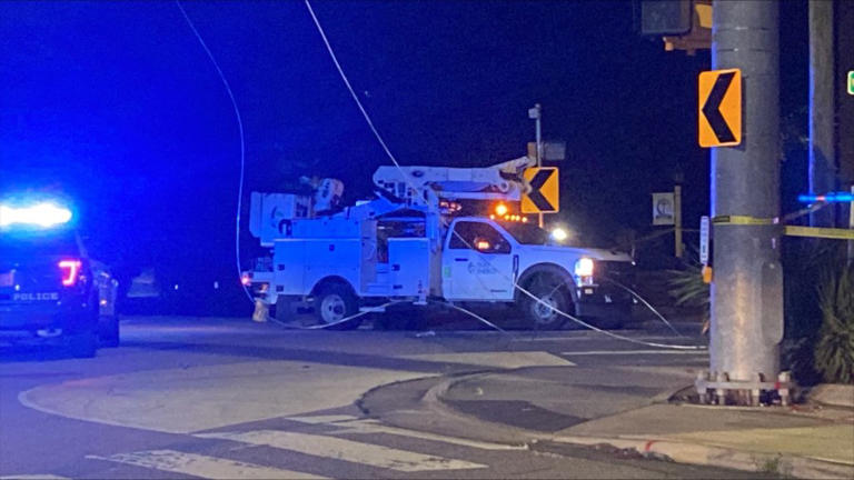 Woman accused of DWI after crash causes power outage in North Carolina ...