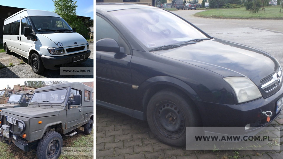 Te auta kupisz od wojska w atrakcyjnej cenie. Agencja Mienia Wojskowego ...