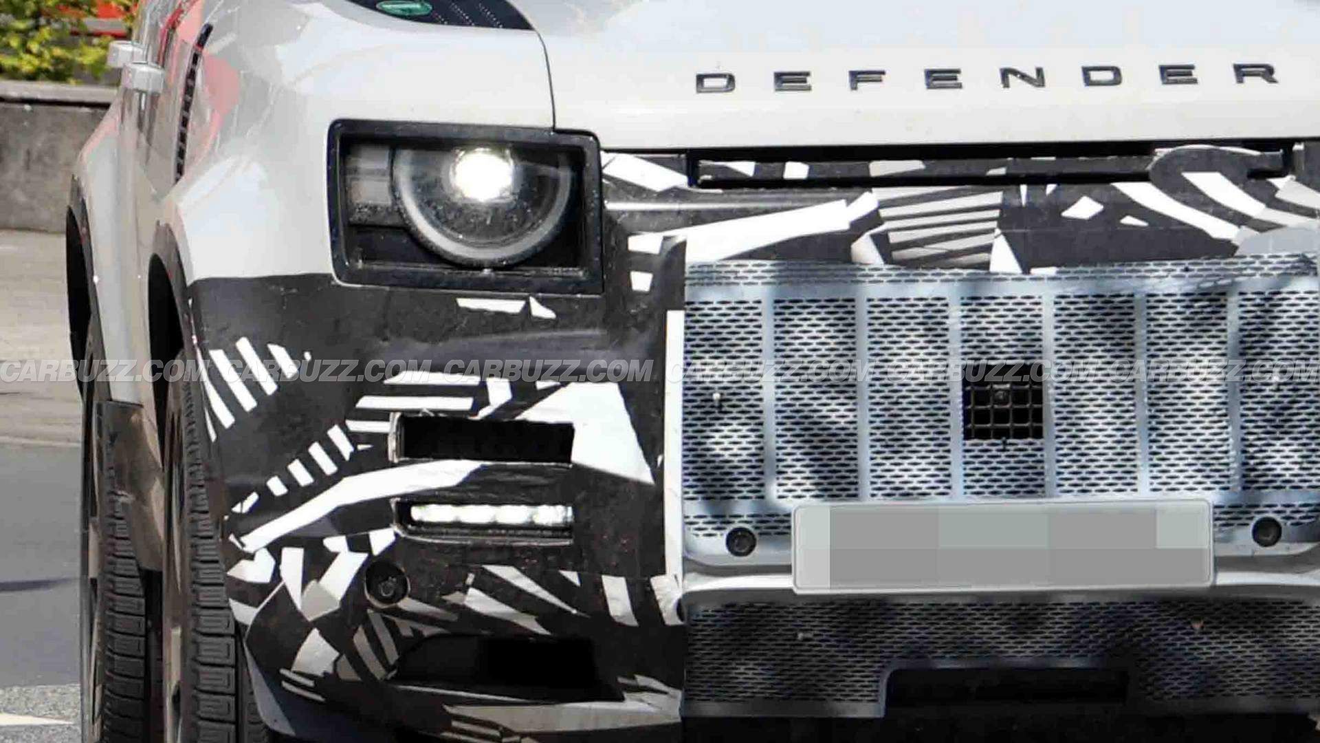 The latest Land Rover Defender spy shots leave little to the imagination