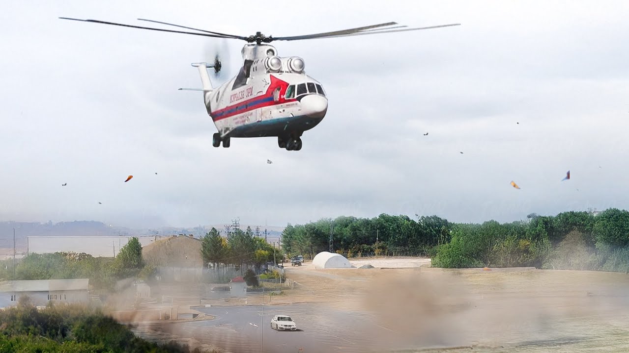 Flying the world’s biggest helicopter ever produced