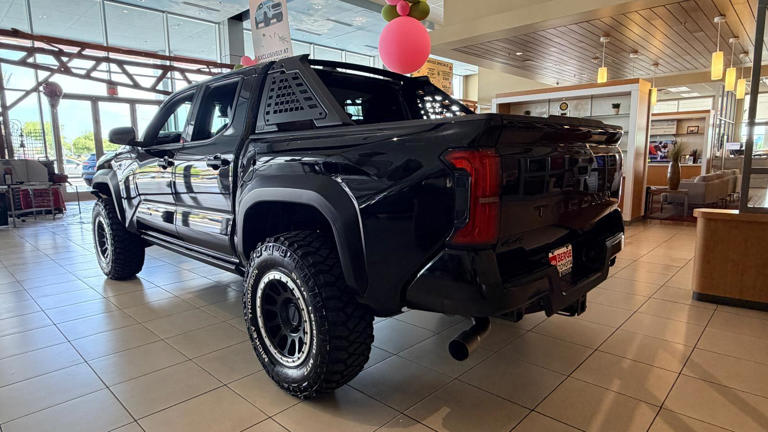 2026 Toyota Tacoma in 'Back to the Future' get-up looks pretty McFly