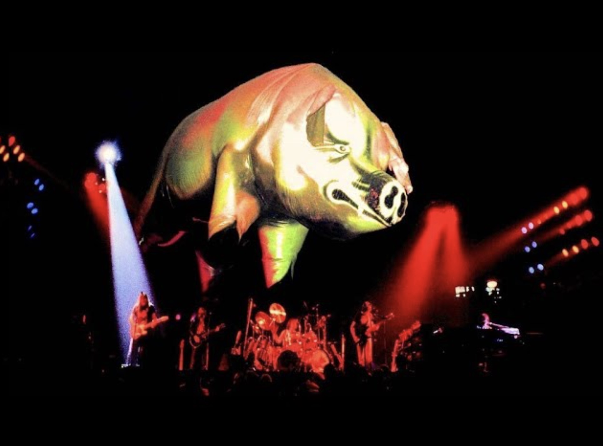 16 photos of Pink Floyd flying pigs for decades