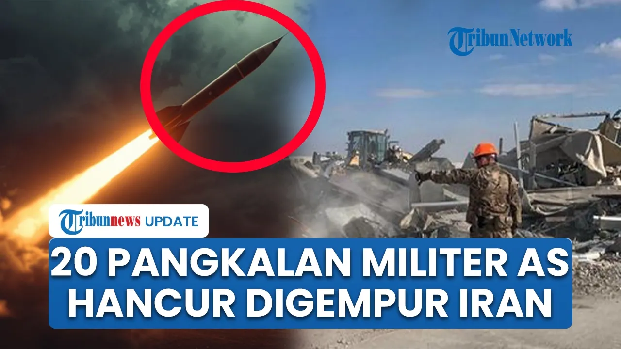 IRGC menggila! 20 pangkalan militer AS hancur lebur dihujani drone ...