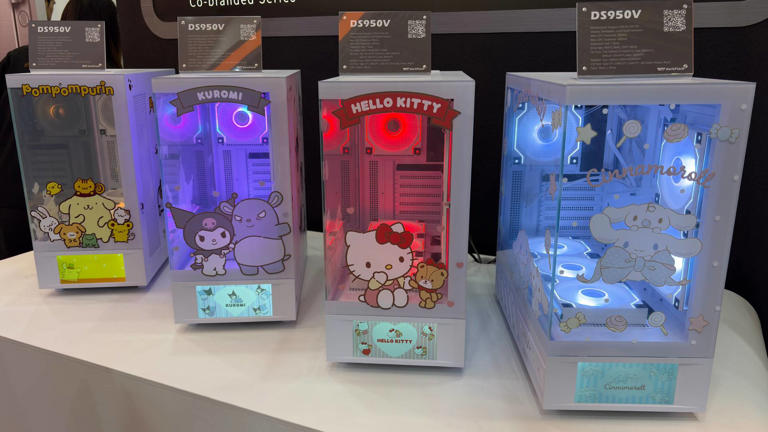 Hello Kitty and friends take over PC cases at Computex 2026