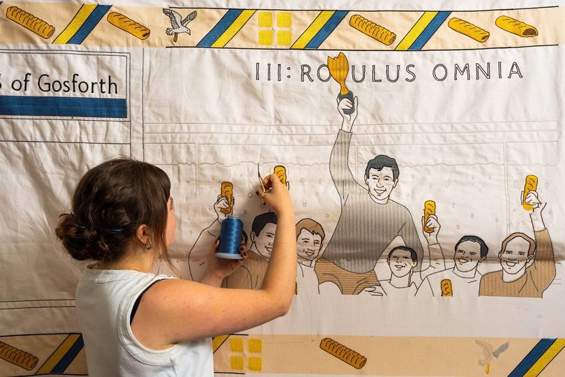 Greggs unveils 'Ta-pastry' marketing stunt to rival the Bayeux Tapestry
