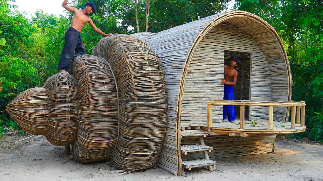 They built a giant spiral villa while most adults still can’t keep a ...
