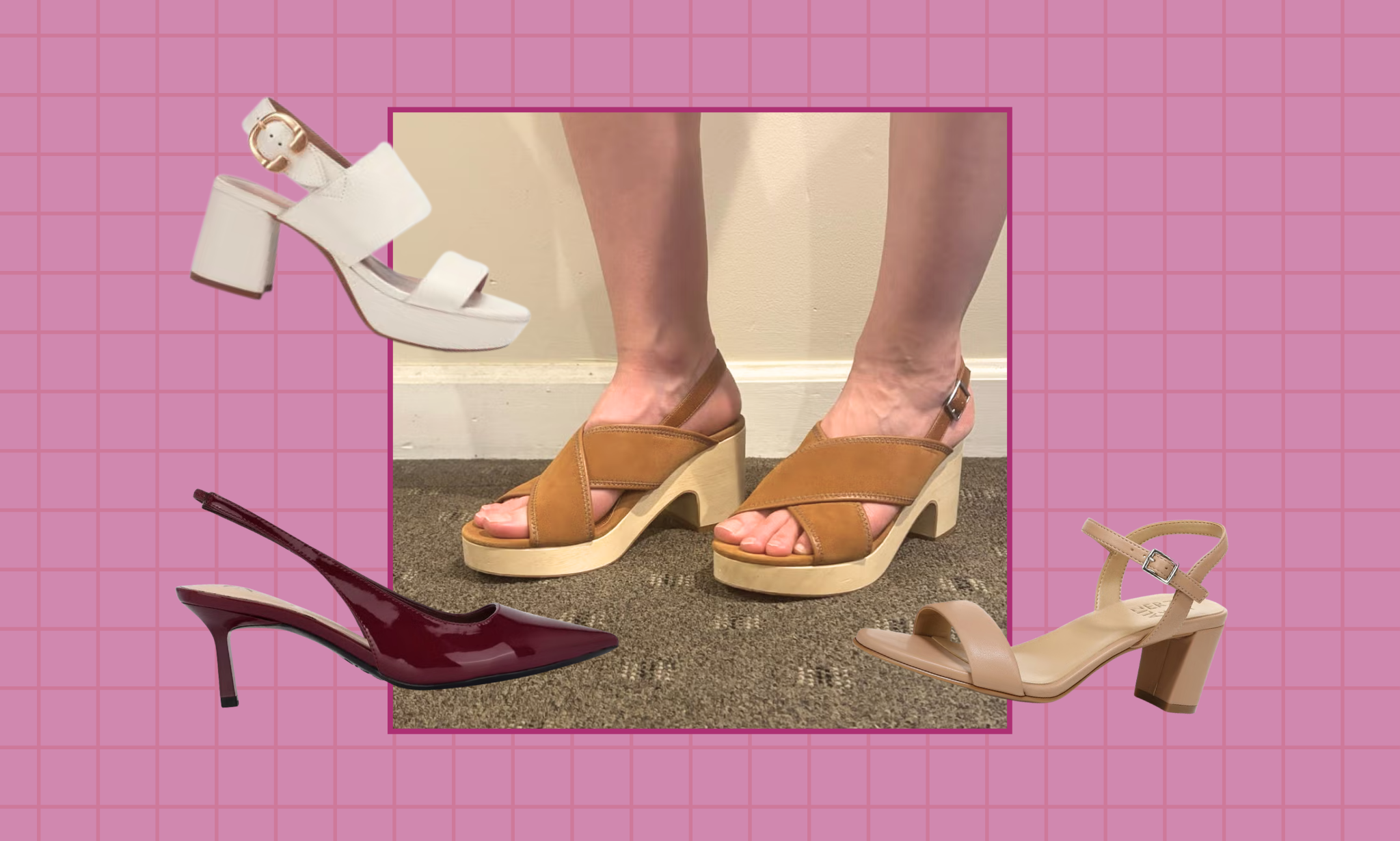 I walked 10,000 steps in these surprisingly comfortable heels