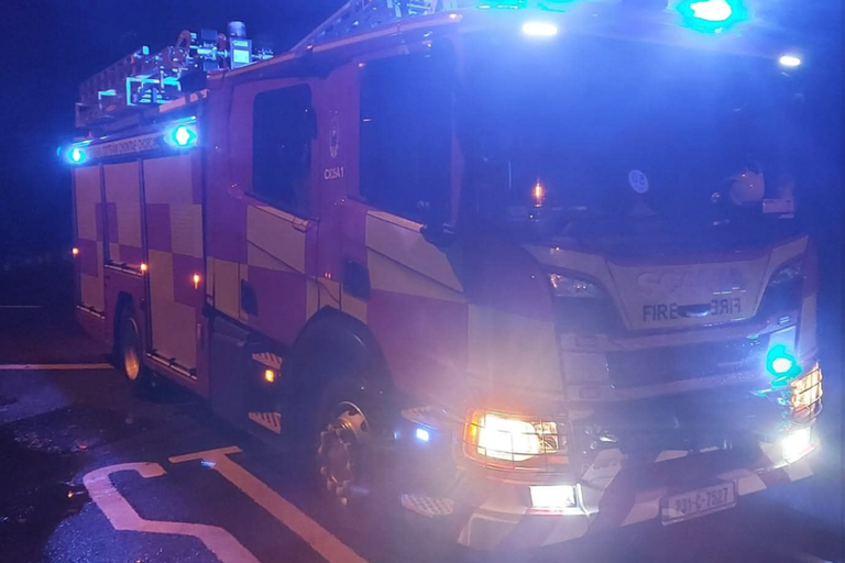 Two dogs rescued by fire crews after blaze breaks out at Cork home