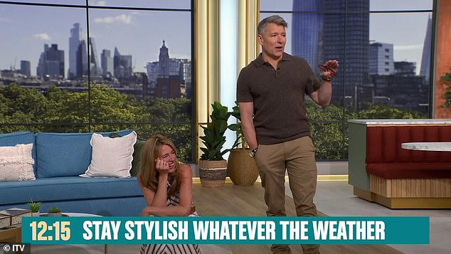 Cat Deeley explodes with laughter and Ben Shephard is left red-faced ...