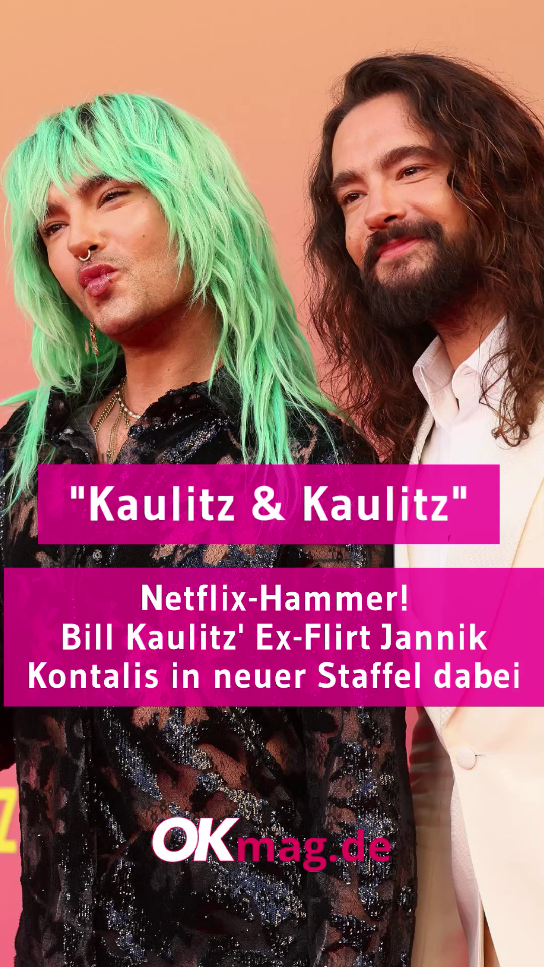 "Kaulitz & Kaulitz": Netflix-Hammer! Bill Kaulitz' Ex-Flirt Jannik ...