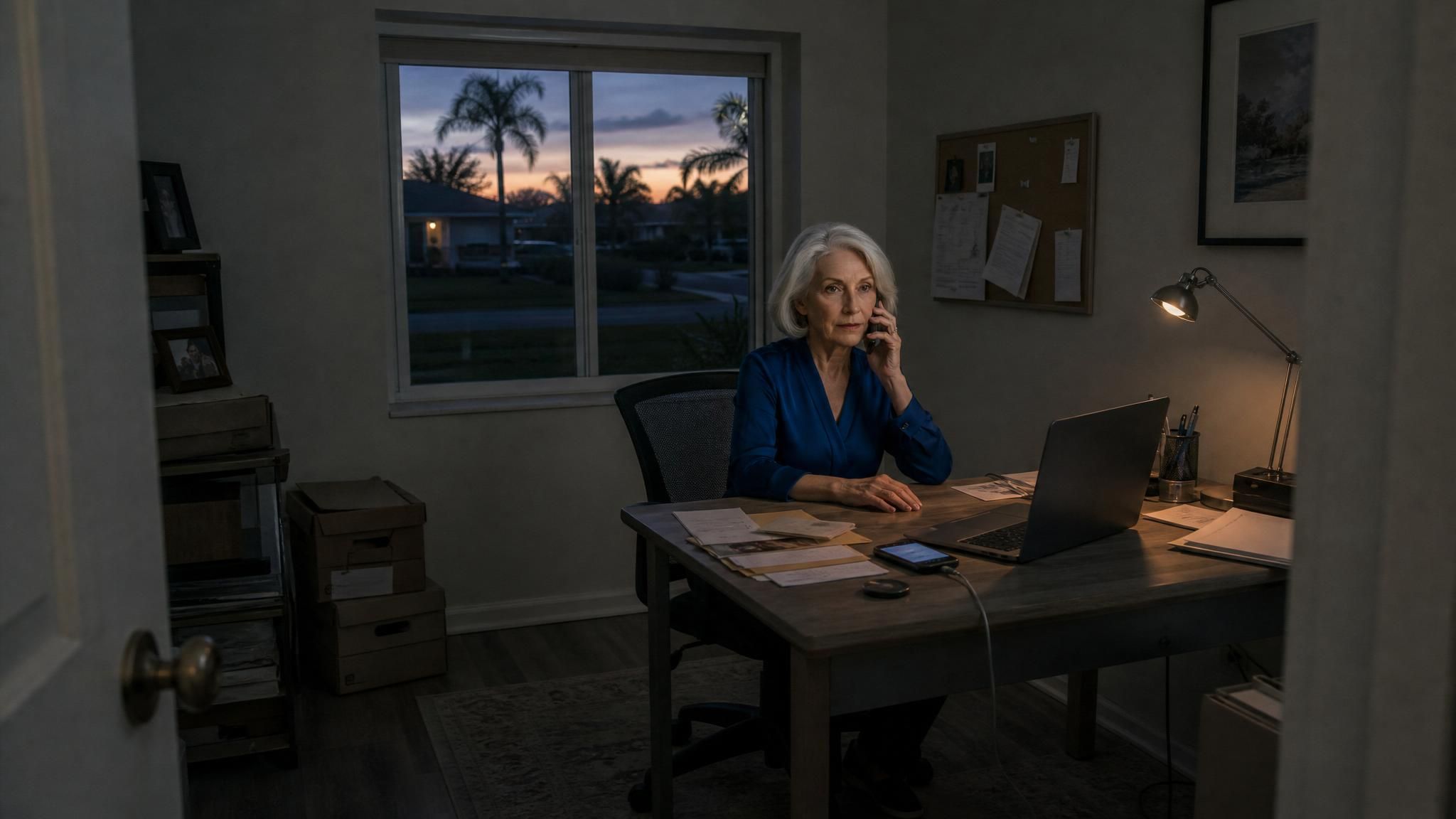 After 32 years, a mother calls with a funeral invite