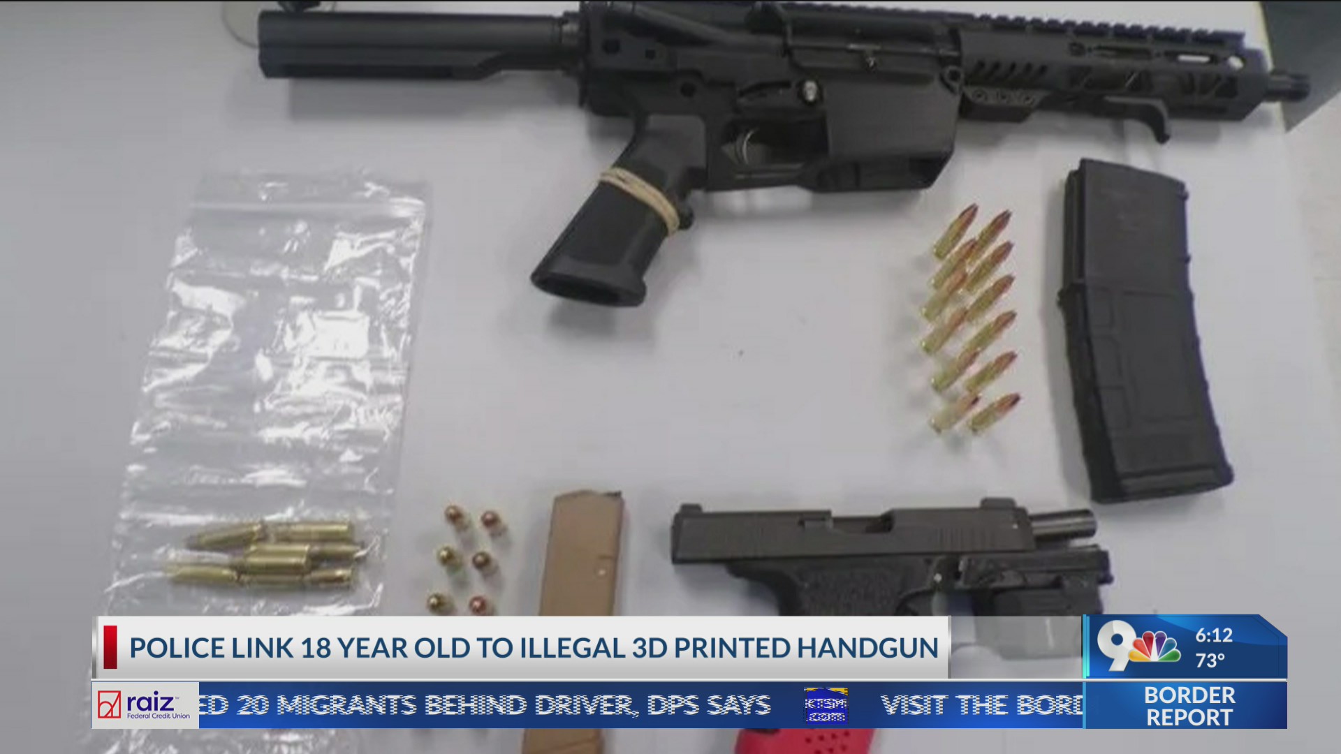 Man arrested for firing 3-D printed gun