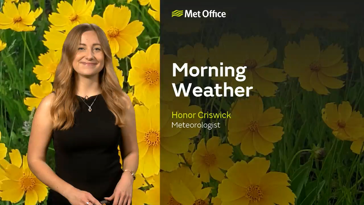 Met Office Monday morning weather forecast 02/03/2026