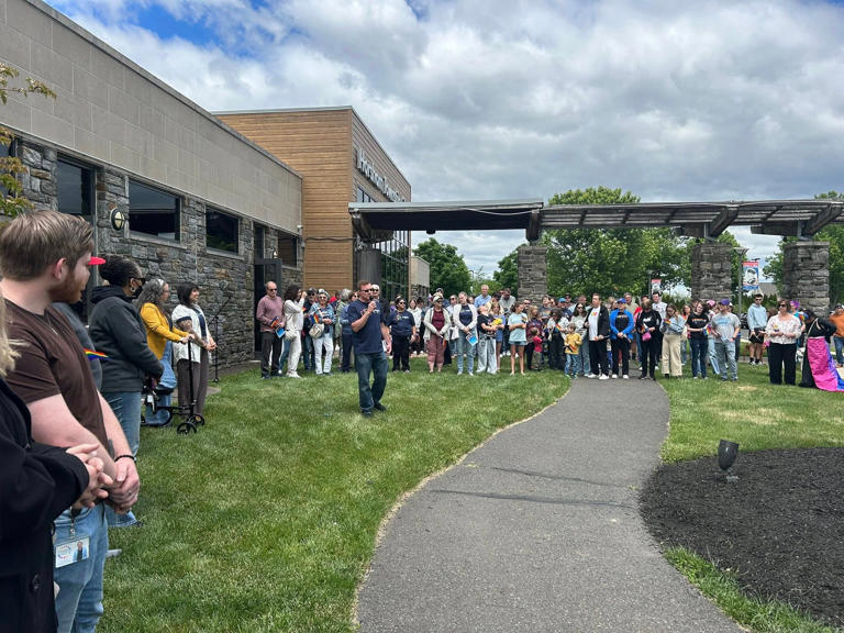 First pride flag raised in Horsham Township: Photos