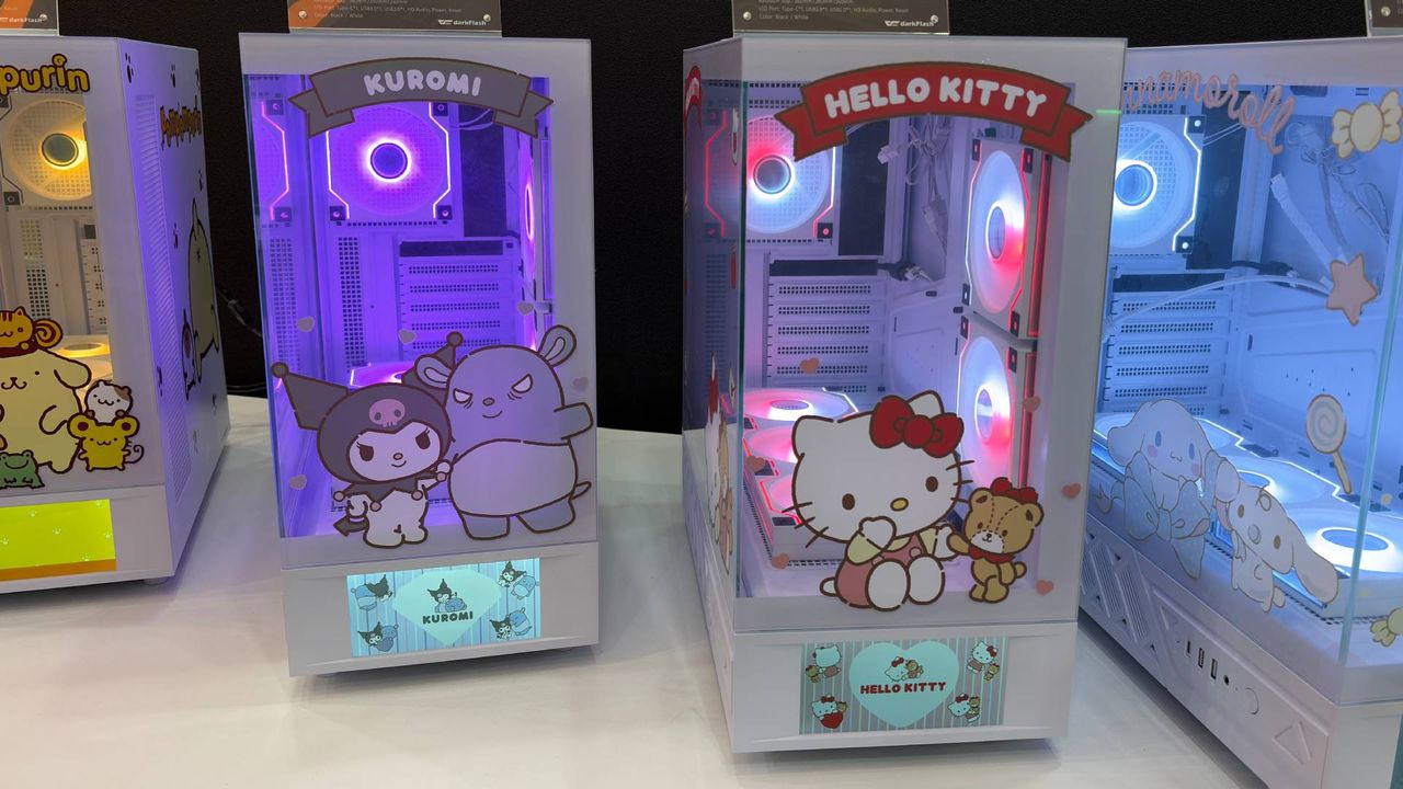 Hello Kitty and friends take over PC cases at Computex 2026