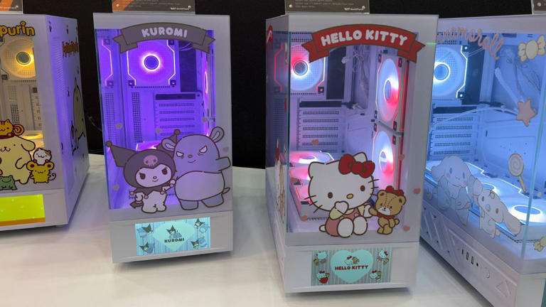 Hello Kitty and friends take over PC cases at Computex 2026