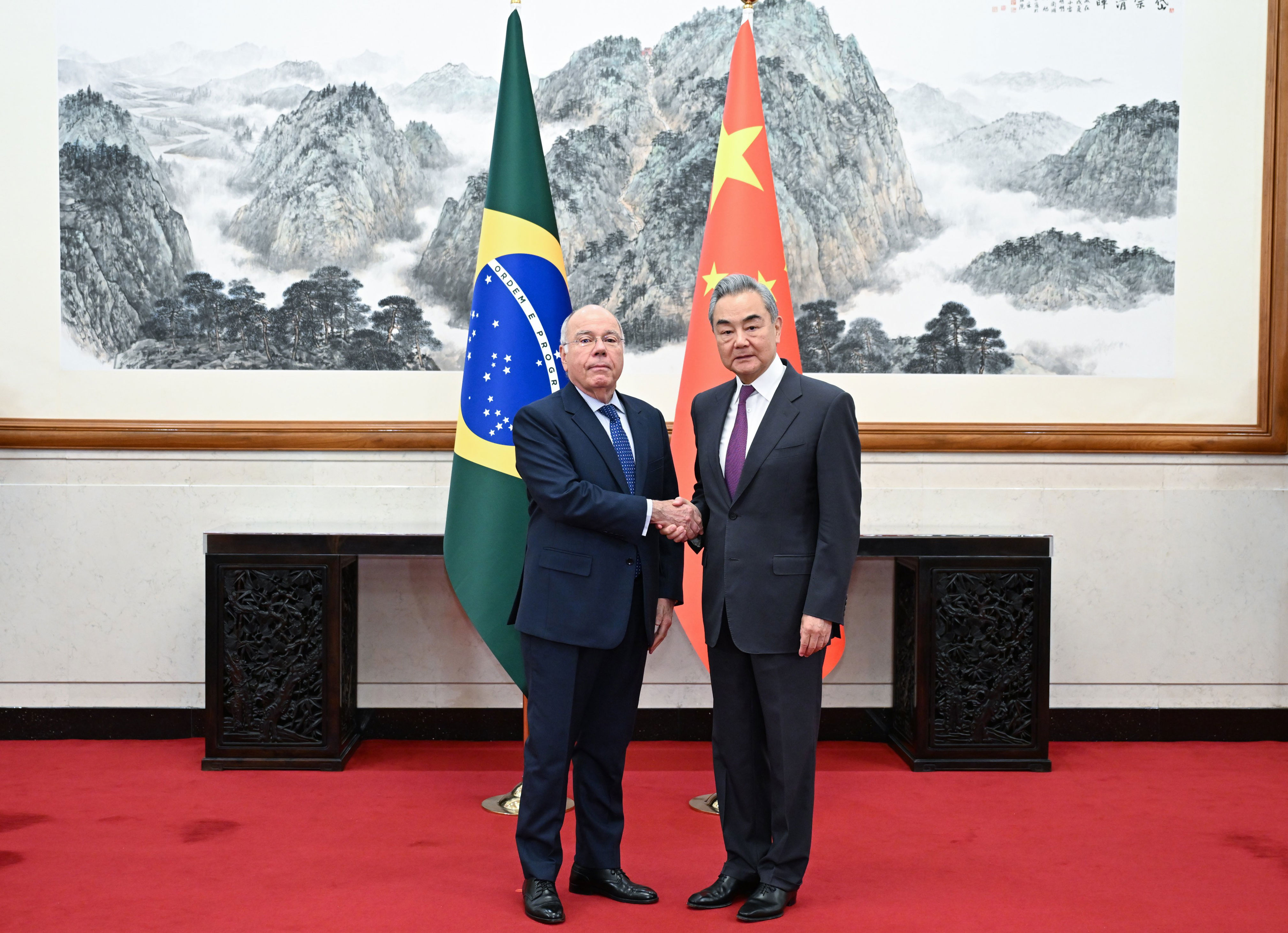 China urges Brazil to jointly repel 'external challenges' as ties ...