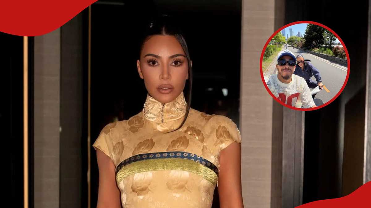Kim Kardashian makes relationship with Lewis Hamilton Instagram ...