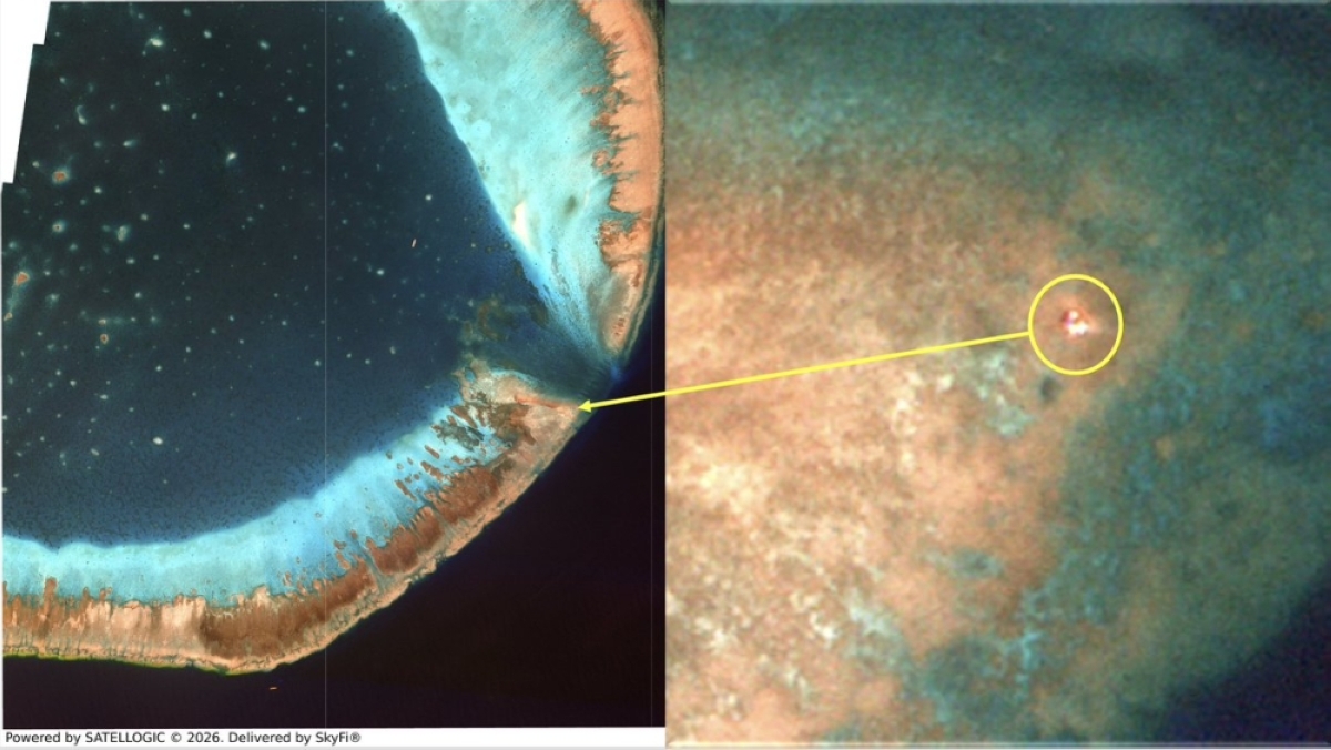 Possible new structure at Bajo de Masinloc raises concerns about South ...