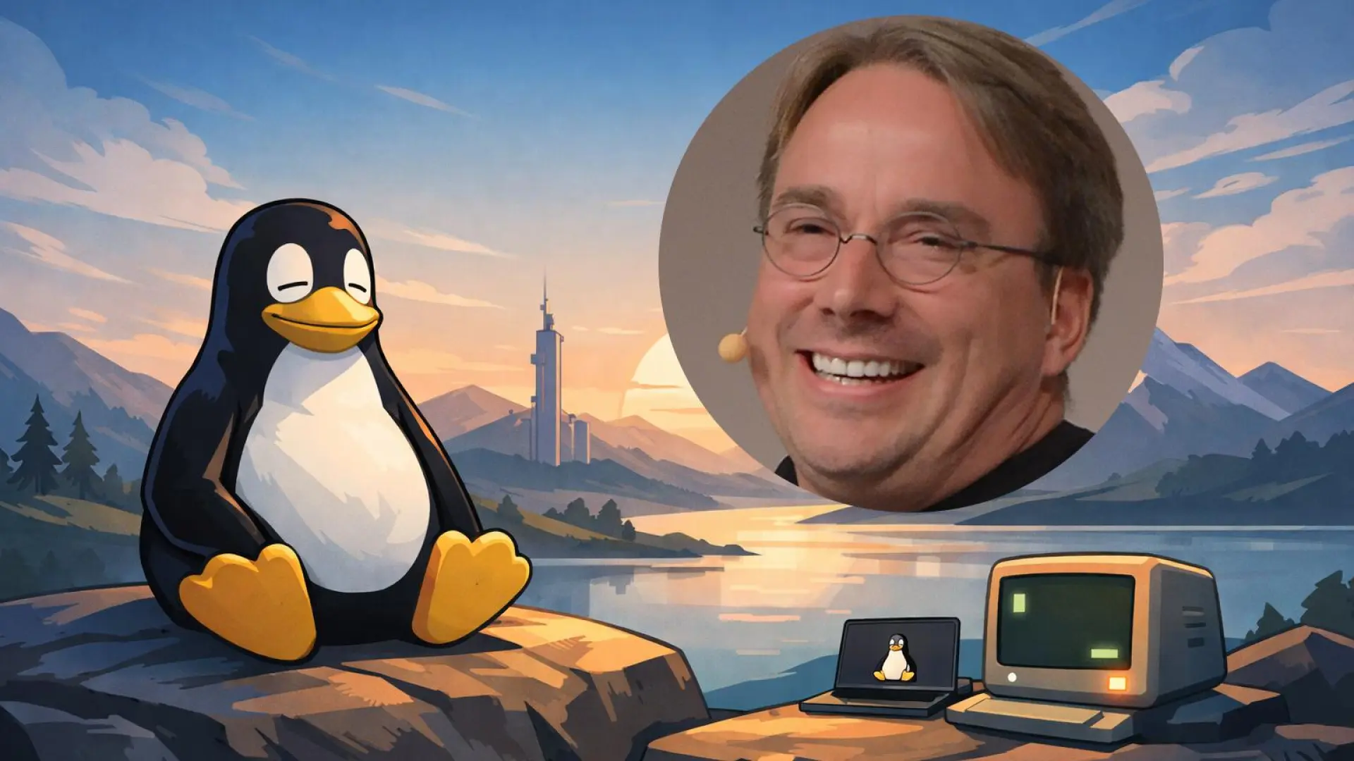 Linus Torvalds, creador de Linux: "Hablar es barato, muéstrame el código"