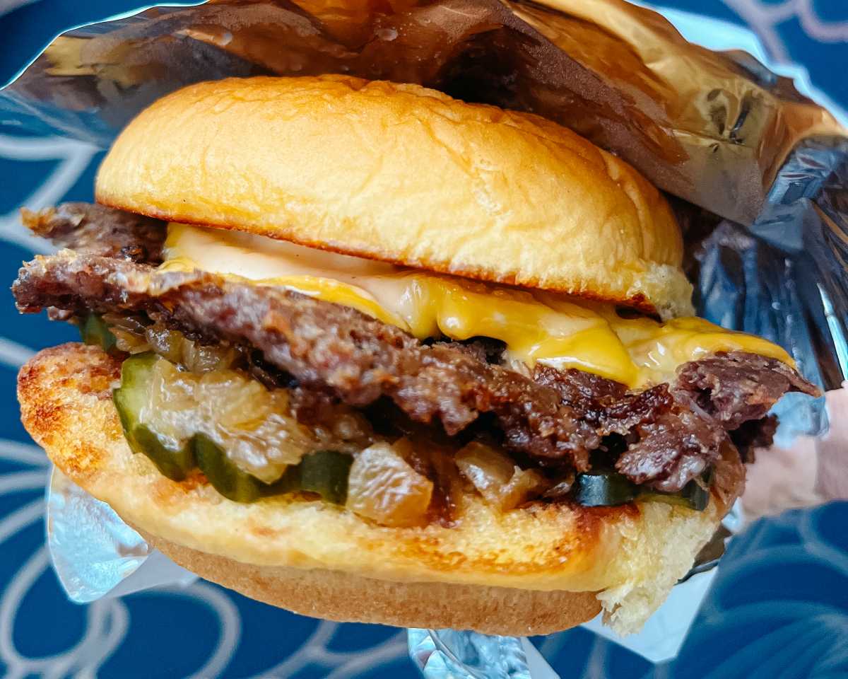 Burger drops