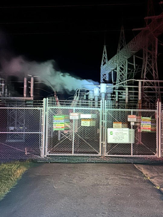 Lightning strike starts fire at Conway County hydropower plant