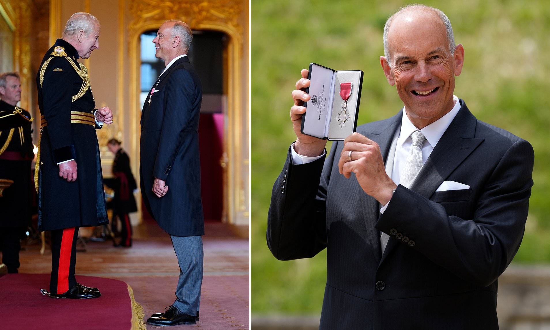 Location, Location, Location star Phil Spencer receives MBE from King ...
