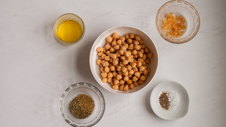 Crispy chickpeas recipe