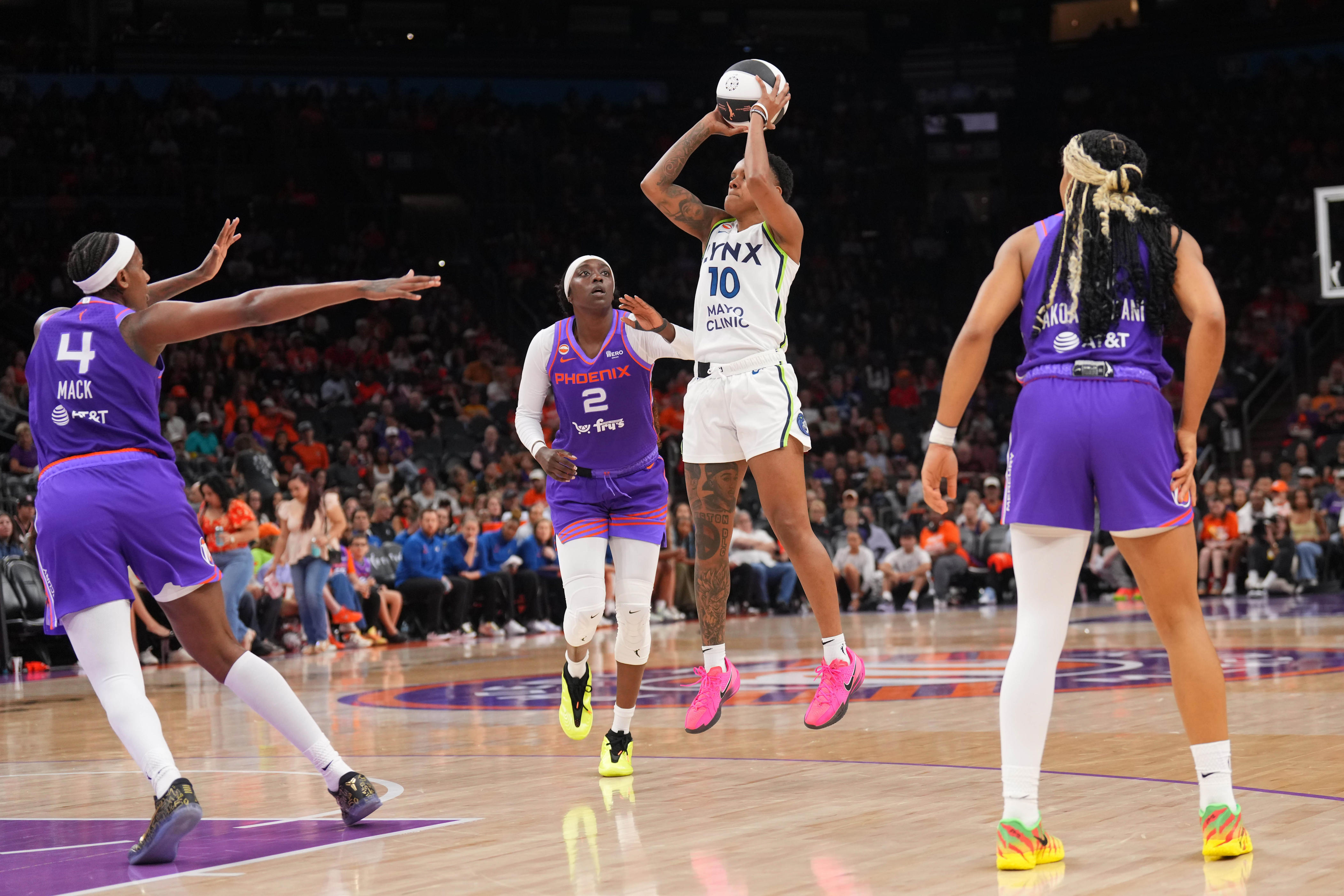Mercury 'weren't close tonight,' in blowout loss to Minnesota Lynx