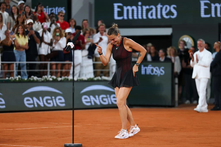 Andy Roddick weirded out by Aryna Sabalenka’s post-match dance scene at ...
