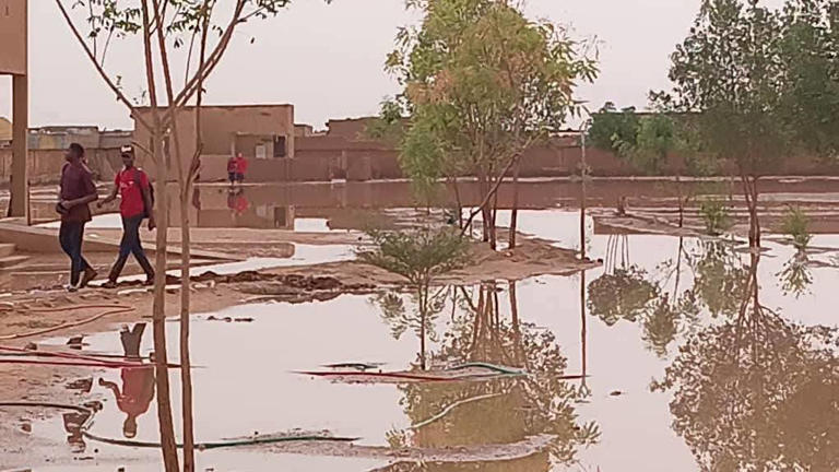Niger : Arlit sous les eaux