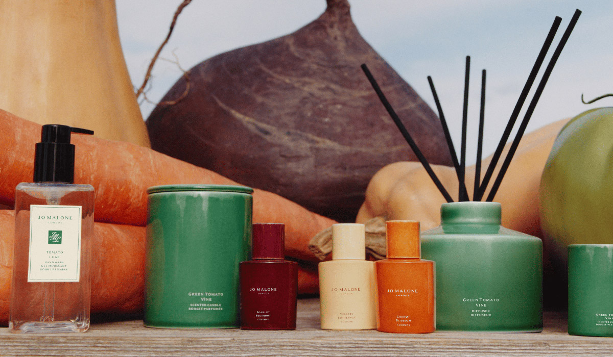 Jo Malone releases veggie scented colognes and they sound sumptuous