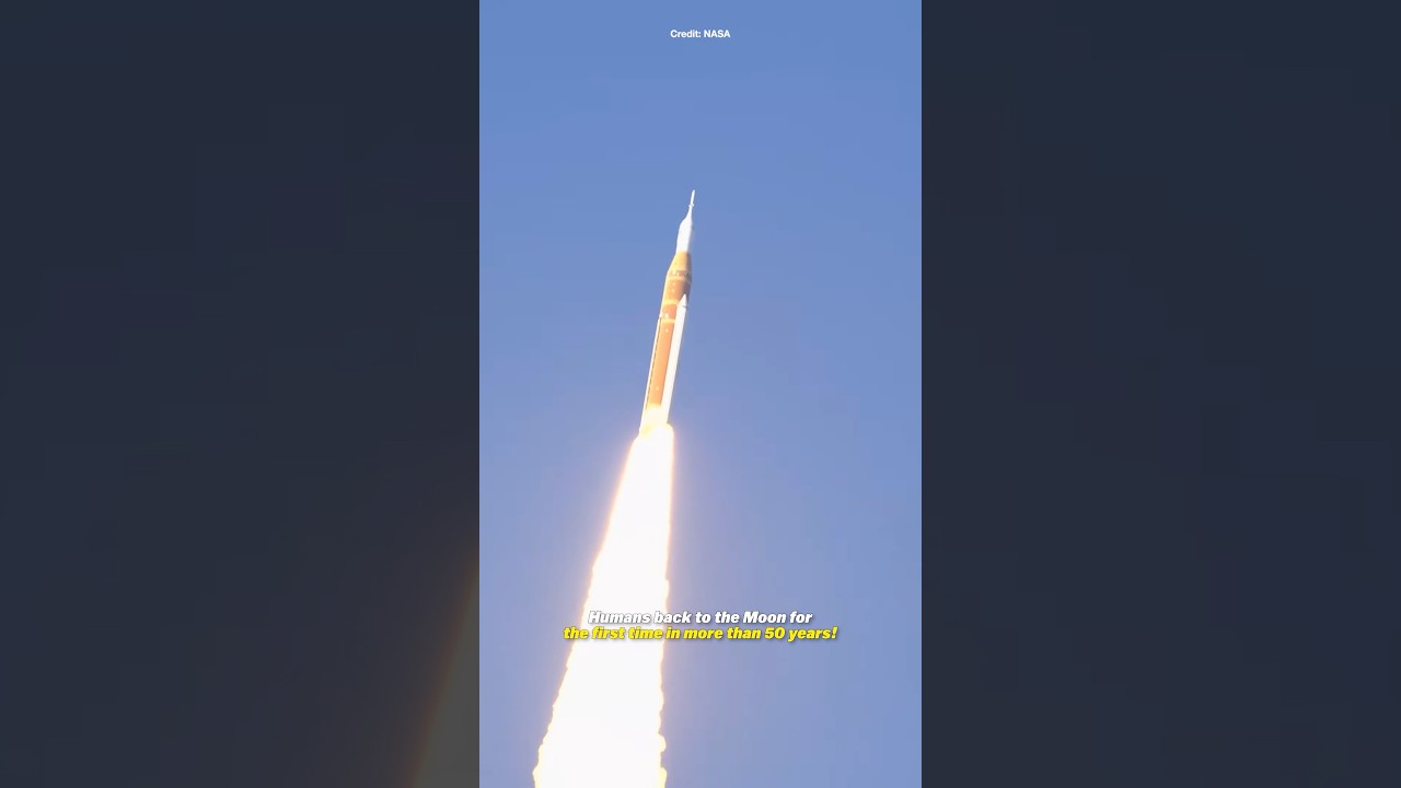 NASA just launched humans to the moon (Artemis II)