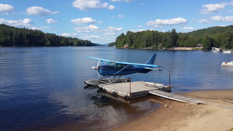This Adirondack beach has fresh water instead of salt and silence ...