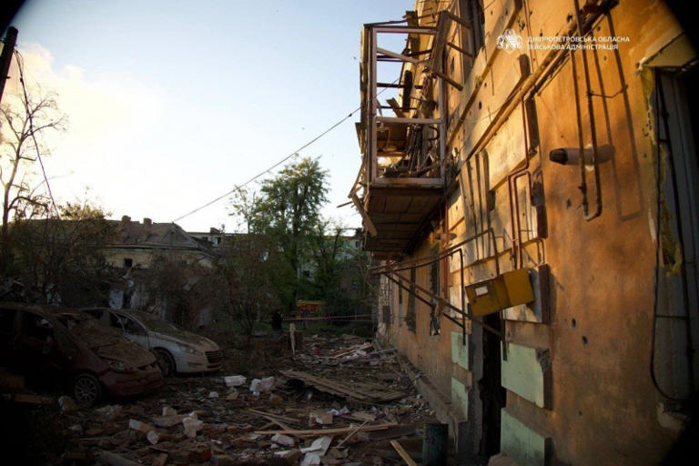 Russia strikes another residential building in Ukraine's Dnipro ...
