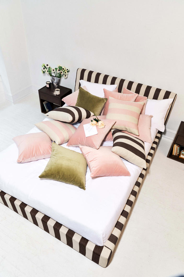 Why not make a pink bed?