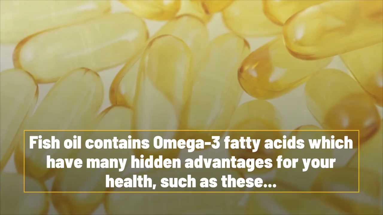 3 amazing benefits of fish oil