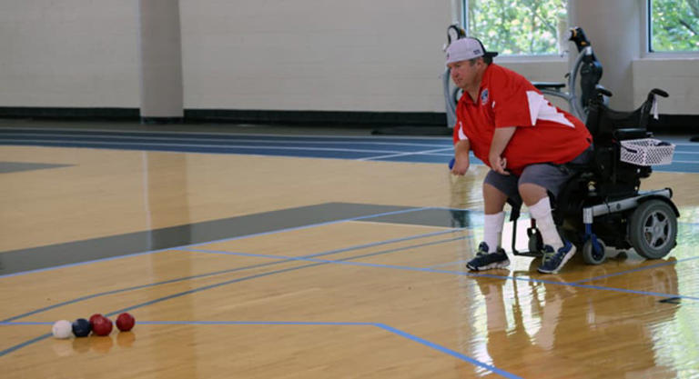 Tennis champ swaps rackets for boccia balls as lone US rep at 2026 ...