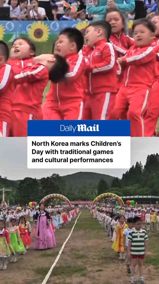 North Korea marks Children’s Day with games, music and celebrations