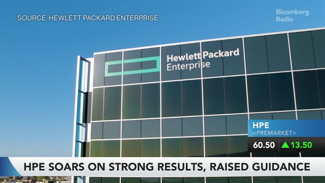 HPE rises on sales outlook; Victoria's Secret soars on profit beat ...